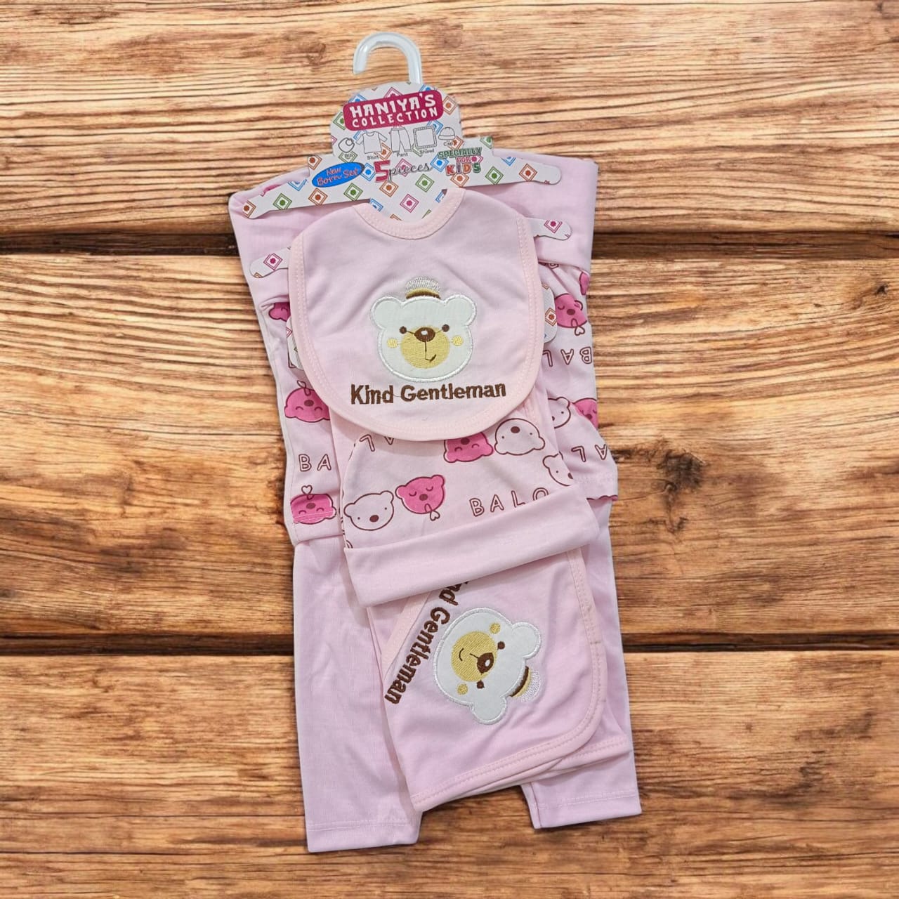 CN149 Newborn Summer Starter Set 5 Pcs – Panda Kidz Apparel Store